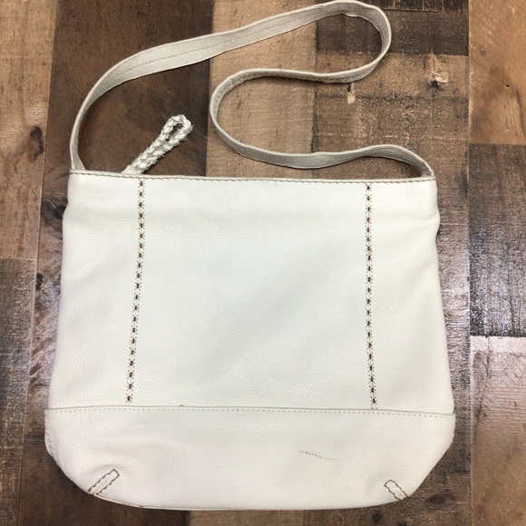 The Sak | Bags | The Sak Leather Hobo Shoulder Purse Bag White Ivory ...